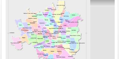 Mediolan mapa - mapy Mediolan (Lombardia, Włochy)