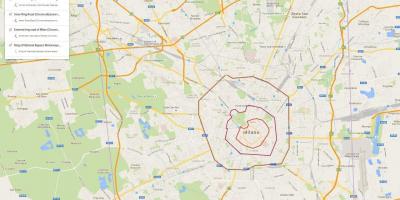 Mediolan mapa - mapy Mediolan (Lombardia, Włochy)